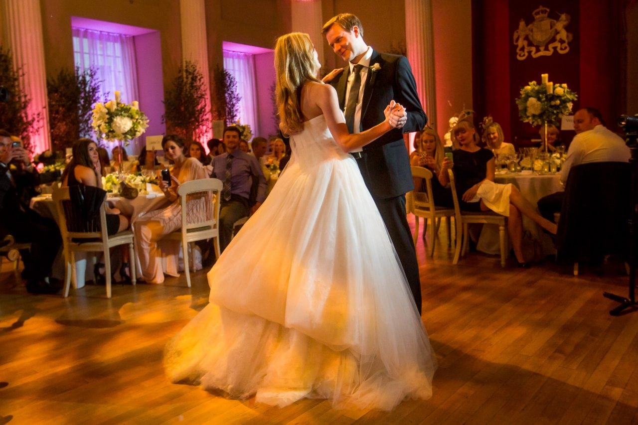 Banqueting House wedding - ceremony at Claridges